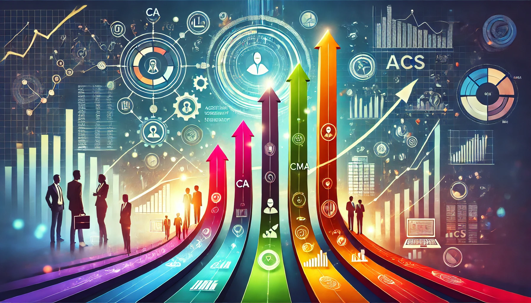 Career graph of CA, CMA and ACS professionals - RR Academy - Best CA ...